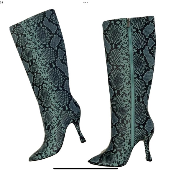 Gianni Bini | Shoes | Gianni Bini Lennoxe Snake Print Leather Stilleto ...